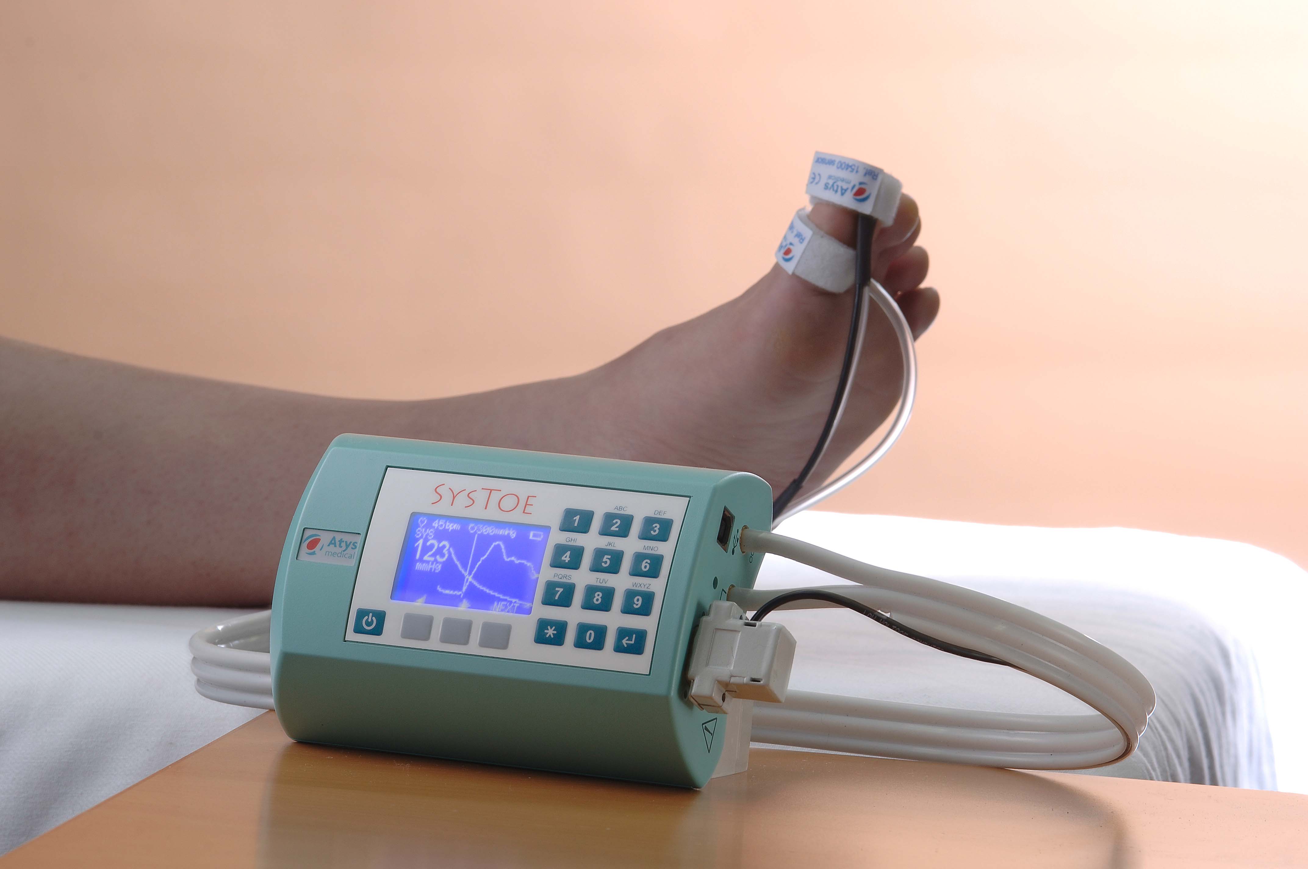 Atys SysToe Toe Pressure Measurement | PMS Instruments Ltd